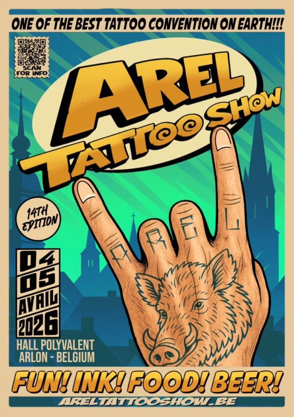 Arel Tattooshow 2026 - Ink’Conv